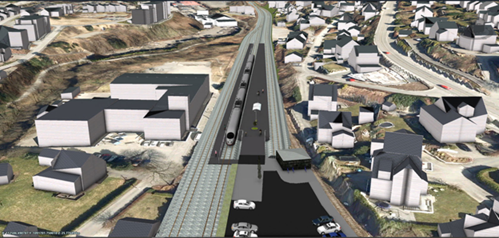 Ganddal vendespor | Bane NOR