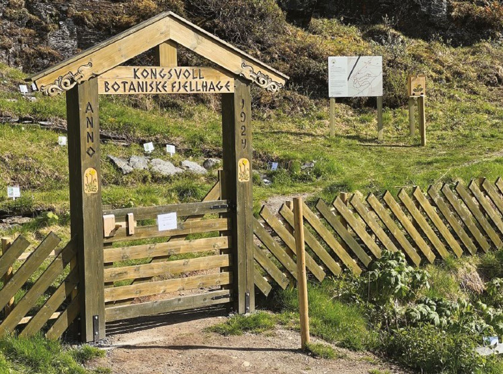 Kongsvoll Fjellhage og stasjonspark 100 år | Bane NOR