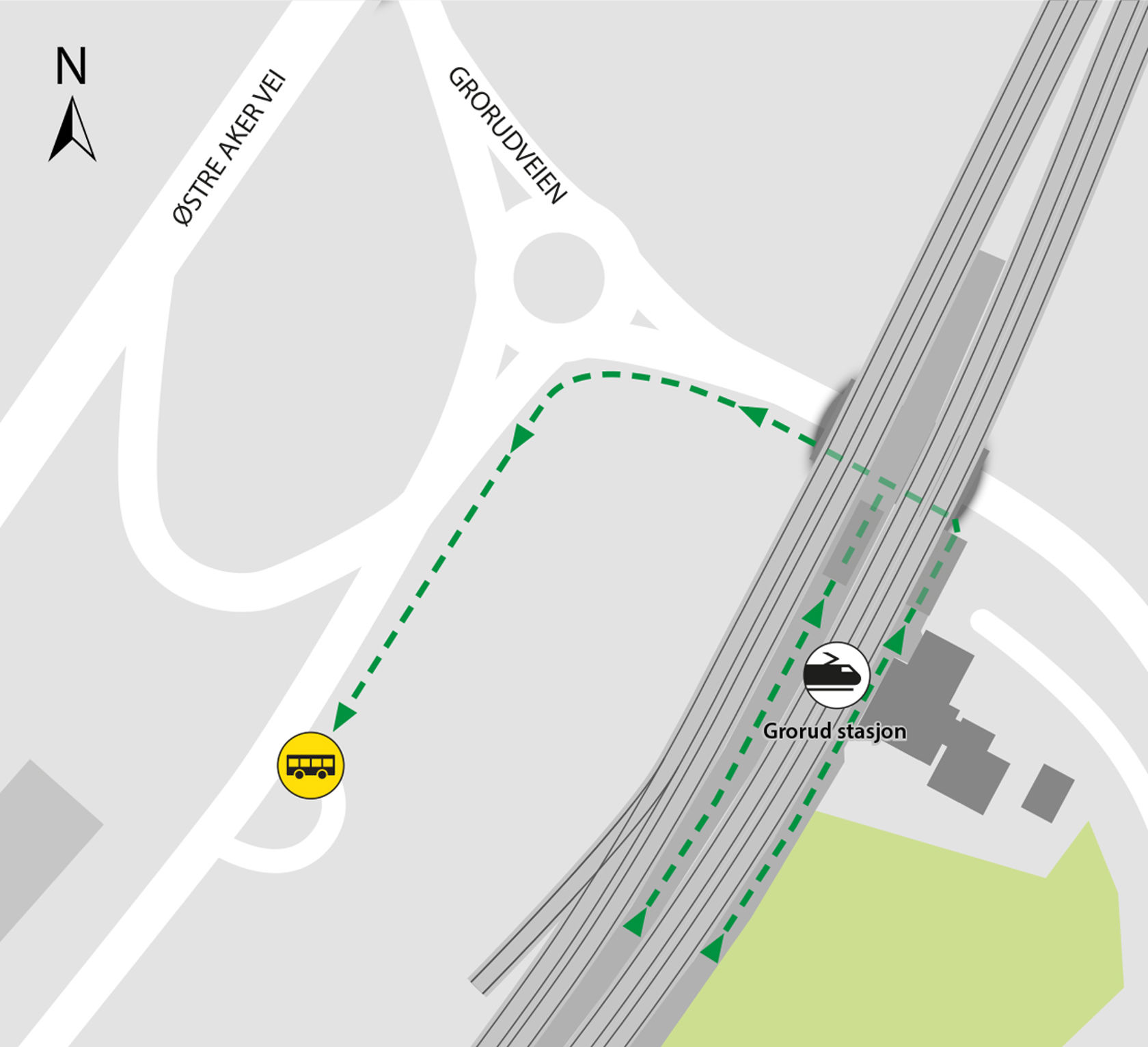 Grorud stasjon | Bane NOR